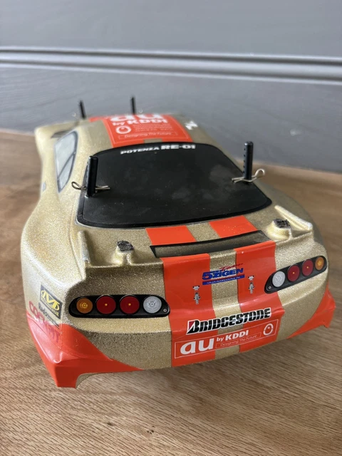 RC X-RAY T3 xray car touring JGTC Toyota supra JZA80 shelf queen vgc £ ...