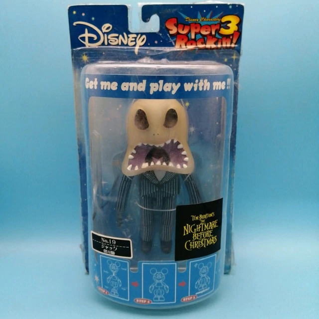 JACK SKELLINGTON ROCKIN Action Figure Super 3 Disney Nightmare before ...