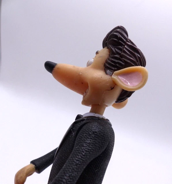 FLUSHED AWAY RODDY Rat McDonalds compass some articulation figure 5" £ ...