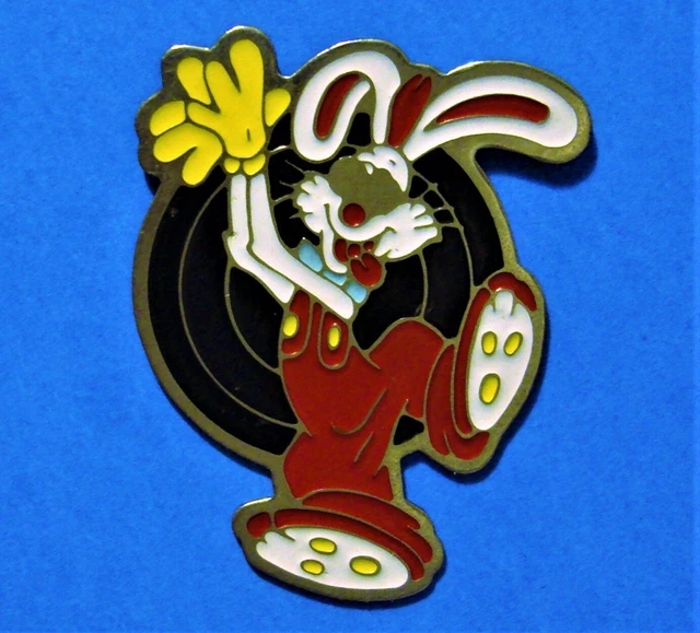 WHO FRAMED ROGER Rabbit - Vintage 1987 Disney Amblin Lapel Pin - Hat ...
