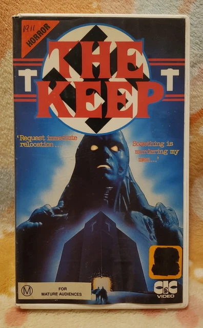 THE KEEP VHS Video Tape *RARE* Scott Glenn Michael Mann 1980s Horror ...