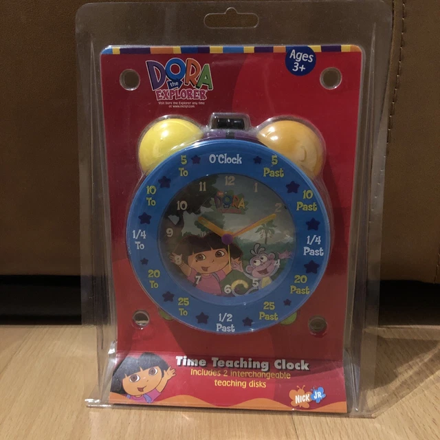 OROLOGIO DIDATTICO DORA The Explorer Time Nuovo E Inutilizzato Età 3 ...