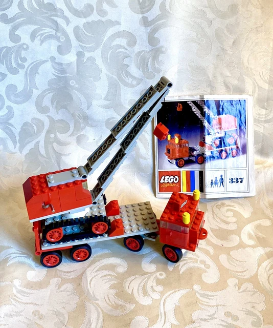 LEGO VINTAGE 337 Camion Et Grue Très Bon État Avec Notice EUR 45,00 - PicClick FR