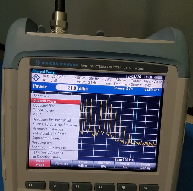 ROHDE & SCHWARZ FSH8 9kHz-8GHz Spectrum Analyzer with K14,K15,K20,K40 ...