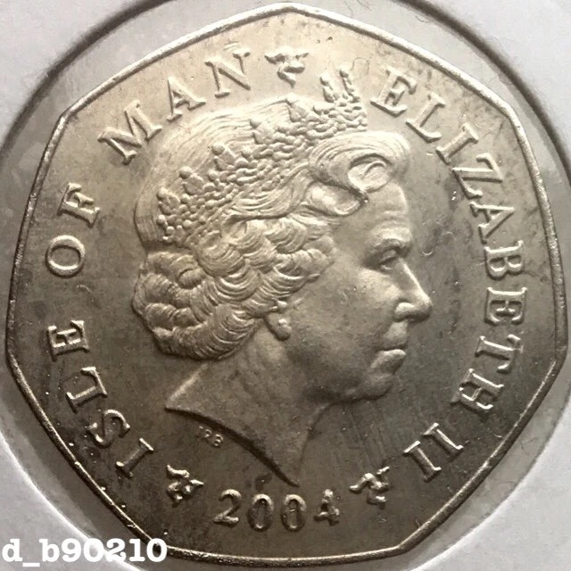 2004 FIFTY PENCE 50p Isle Of Man TT Tourist Trophy Rare £84.99 ...