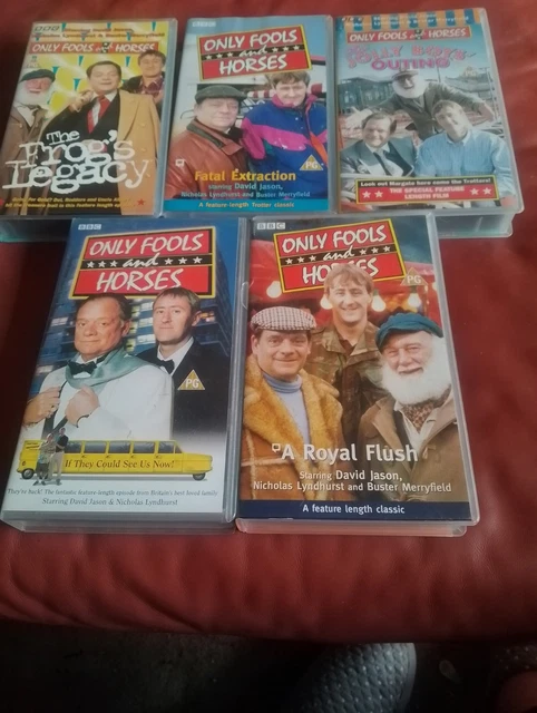 BBC ONLY FOOLS and Horses VHS Bundle 5 tapes 1994-2002 £5.92 - PicClick UK