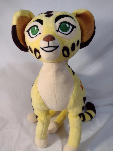 DISNEY STORE LION Guard Fuli Plush Toy Lion King Spotted Cheetah ...