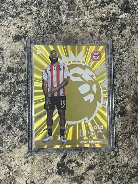 TOPPS PREMIER LEAGUE 2026 Bryan Mbeumo Gold Lion GL4 £5.45 - PicClick UK