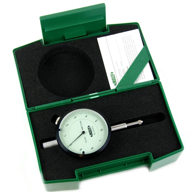 INSIZE LUG BACK Dial Indicator 10mm Range Series 2318-10 EUR 91,86 ...