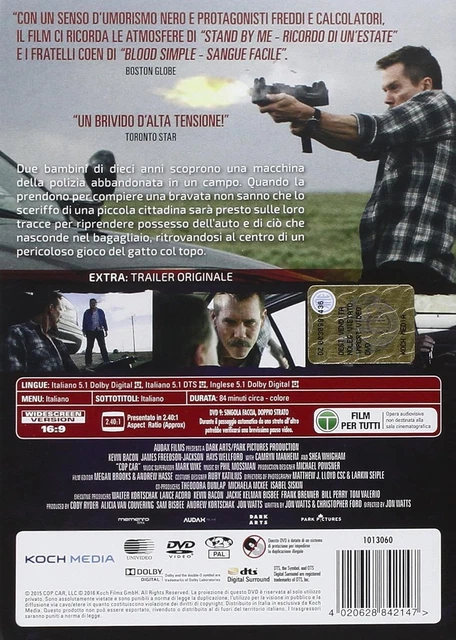 COP CAR (DVD) (DVD) Kevin Bacon James Freedson-Jackson Hays Wellford ...