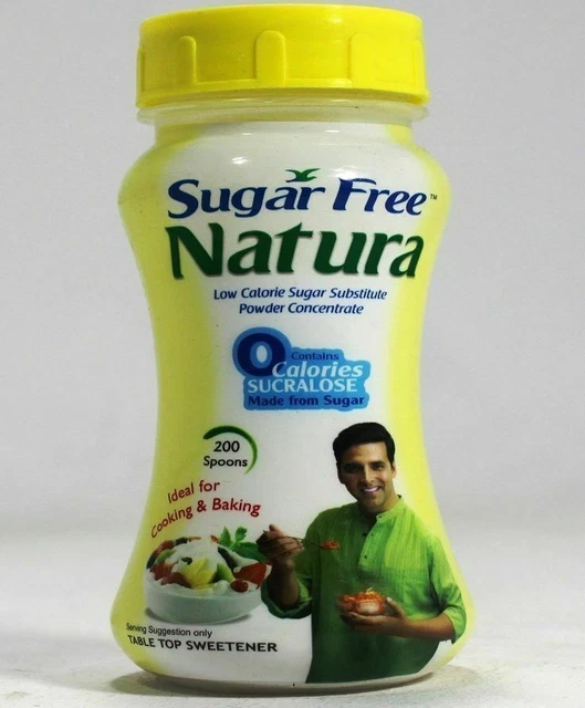 LOT SUGAR FREE Natura Zero Calories Sucralose Sugarfree Powder ...