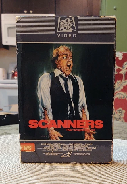 SCANNERS VHS HORROR Big Box 20th Century Fox Rare!! 1982 EUR 34,04 ...