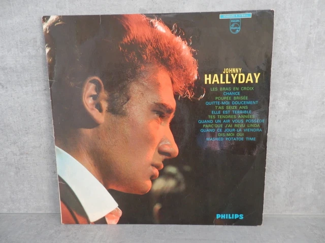 JOHNNY HALLYDAY LES bras en croix LP Standard B 77916 L Philips EUR 15 ...