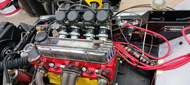FORD CROSSFLOW ENGINE 1300GT 1330cc XFLOW Kent Engine Bike Carbs Tuned ...