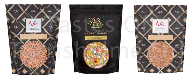 NIC LUXURY DESSERTS & Ice Cream Toppings 1Kg - Salted Caramel Fudge ...