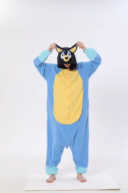 BLUEY AND BINGO Cartoon Adult Bluey Bandit Halloween Costume XXL $40.00 ...