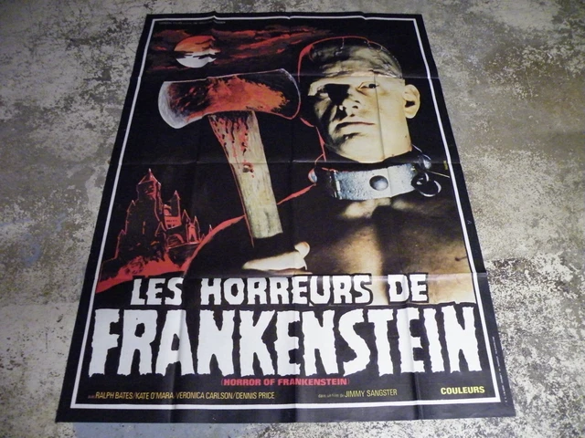 LES HORREURS DE frankenstein hammer film affiche cinema 120*160cm EUR ...