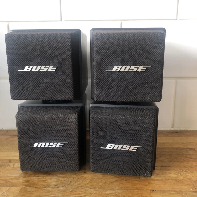 PAIR OF BOSE Cube System Cube Speakers Model 501x In Black - Untested £ ...
