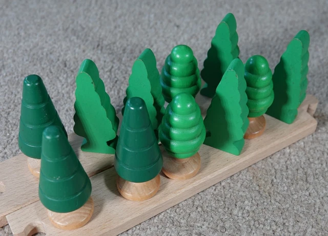 TREE COLLECTION FOR BRIO ELC Bigjigs Thomas Friends etc Wooden Railway ...