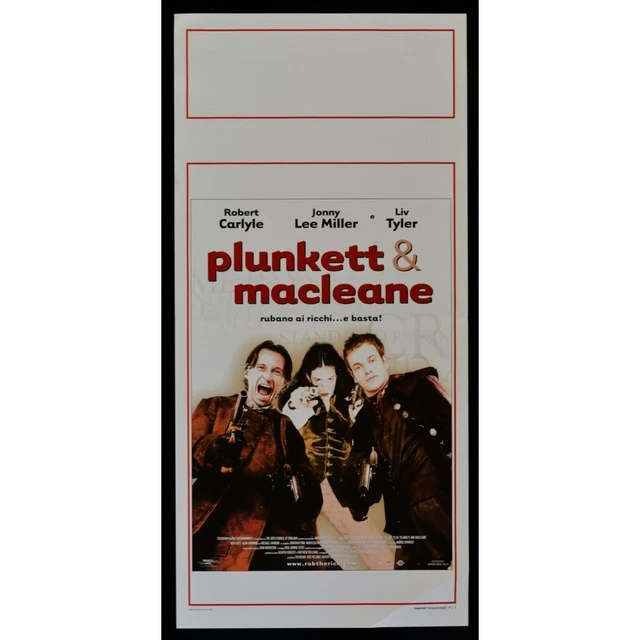 AFFICHE PLUNKETT ET Macleane Carlyle Lee Miller Liv Tyler Robert L158 ...