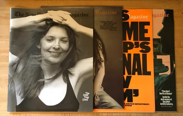 THE NEW YORK Times Magazine NYT Lot 4# NOVEMBER DECEMBER 2025 Diane ...