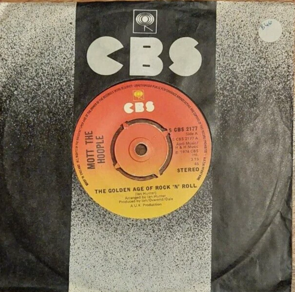 MOTT THE HOOPLE - The Golden Age Of Rock 'N' Roll - 7" Vinyl Single 1974 £0.99 - PicClick UK
