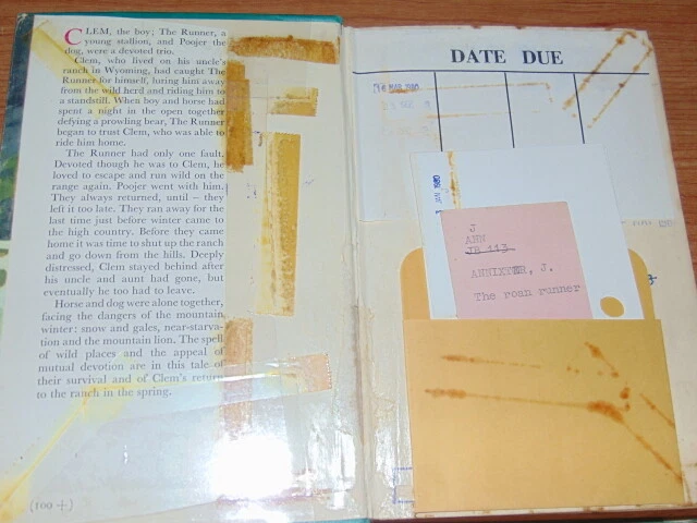 THE ROAN RUNNER Annixter, Jane & Paul Published by Heinemann, London ...