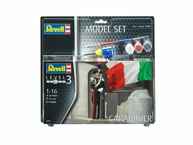 REVELL MODEL SET 1:16 scale model kit Carabiniere Figure RV62802 $39.97 ...