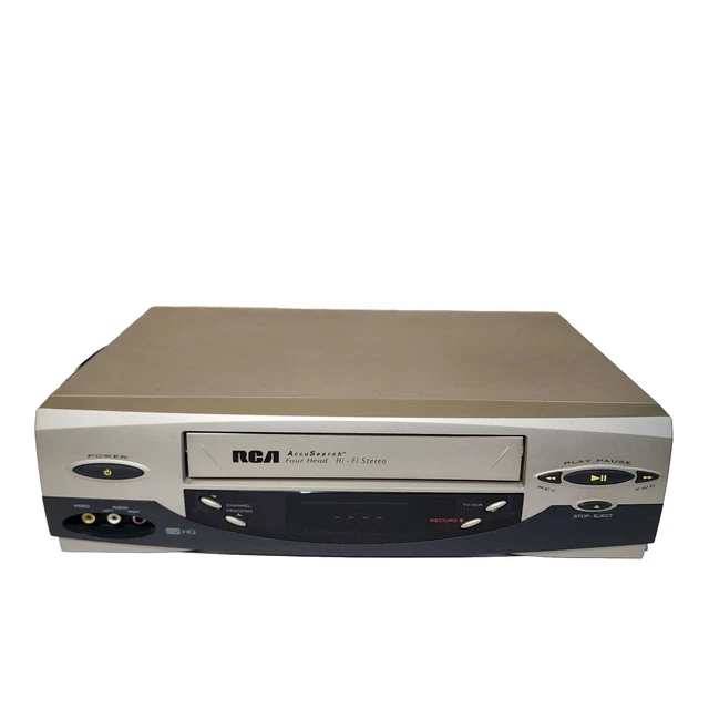 RCA VR637HF VCR VHS Video Cassette Player Recorder No Remote Tested ...