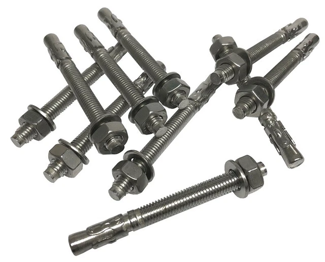 10 STÜCK EDELSTAHL V4A Bolzenanker M6x60mm Schwerlast Dübel Schwerlastanker EUR 9,99 - PicClick DE