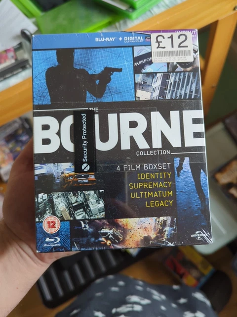 THE BOURNE COLLECTION: Identity Supremacy Ultimatum Legacy (Blu Ray ...
