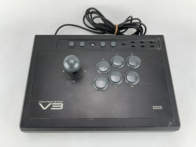 HORI FIGHTING STICK V3 PS3 PC Arcade Stick Fightstick Playstation 3 PS4 ...