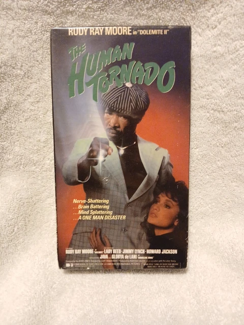 RARE NEW FACTORY Sealed The Human Tornado VHS Dolemite 2 Rudy Ray Moore ...