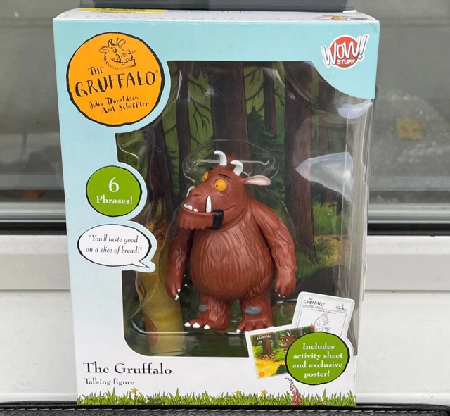 THE GRUFFALO TALKING Figure Plus Activity Sheet And Exclusive Poster ...