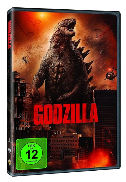 GODZILLA (DVD) AARON Taylor-Johnson Ken Watanabe Elizabeth Olsen (US ...