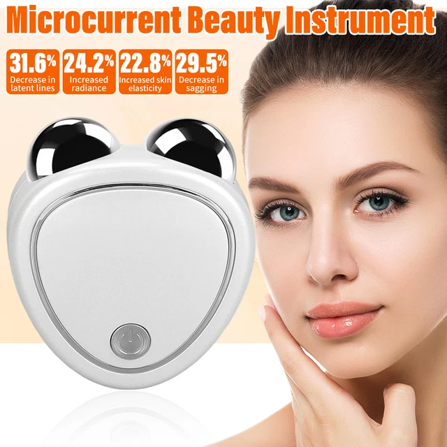EMS FACE LIFTING Machine Facial Massager Microcurrent Roller Skin ...