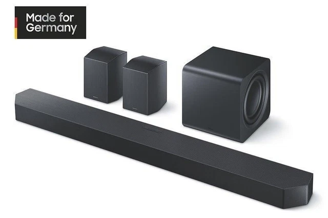 SAMSUNG HW-Q995GF/ZG SOUNDBAR mit Subwoofer & Rücklautsprecher (2025 ...