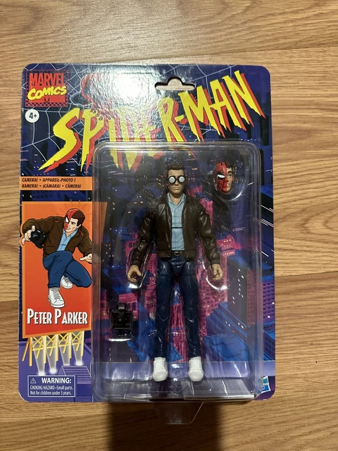 MARVEL LEGENDS RETRO Spiderman Spider-Man Peter Parker 6" Inch Figure ...