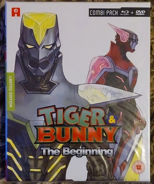 TIGER AND BUNNY The Beginning Edition BluRay DVD Combo Pack Brand New ...