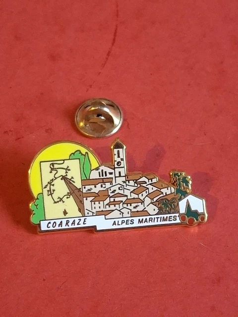 PIN'S PINS PLUS beaux villages de France PBVF LB Coaraze Alpes ...
