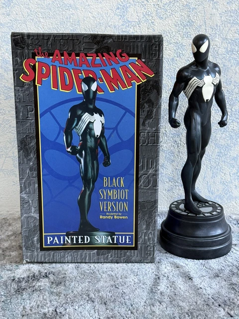 THE AMAZING SPIDER-MAN Black Symbiot Version Full Statue Bowen Designs ...