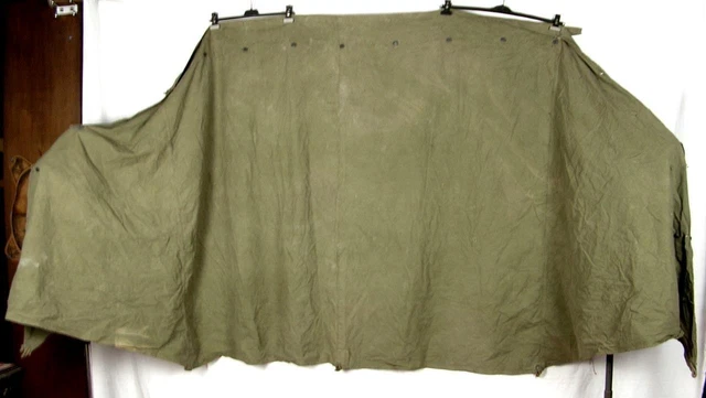 WW2 WWII US Army Infantry Tent Shelter Quarter £21.13 - PicClick UK