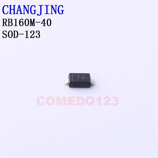 50PCSX RB160M-40 SOD-123 CHANGJING Schottky Barrier Diodes (SBD) #WD9 EUR 6,09 - PicClick DE