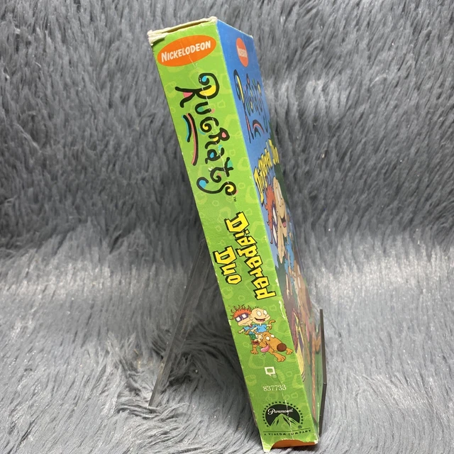 RUGRATS DIAPERED DUO VHS 1998 Tape 4 Cartoon Episodes Classic Tommy ...