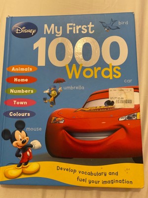 DISNEY - MY First 1000 Words by Parragon £1.99 - PicClick UK