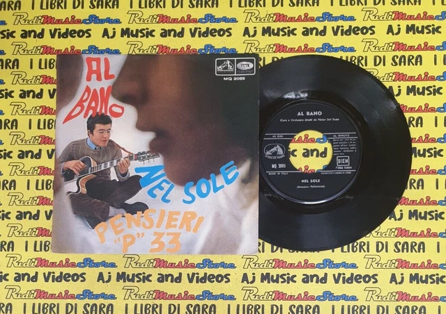 *LP 45 7''AL BANO CARRISI Nel sole Pensieri "P" 33 italy VOCE PADRONE cd mc dvd EUR 5,50 ...