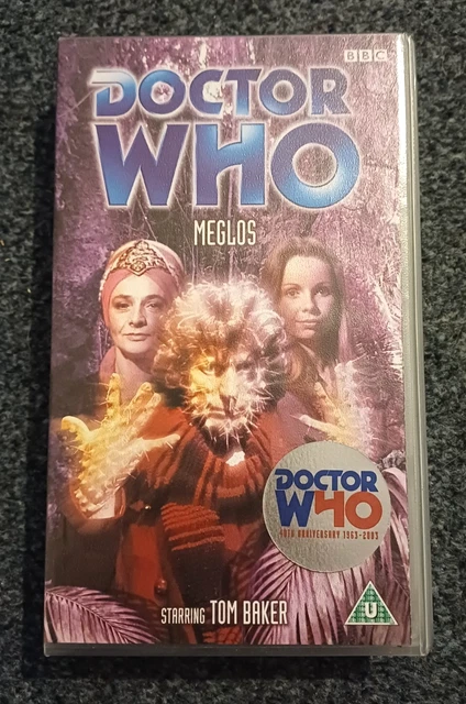 DOCTOR WHO MEGLOS Tom Baker VHS VIDEO - NEW & SEALED £9.99 - PicClick UK