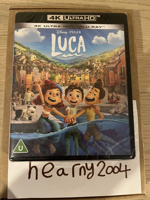 DISNEY'S LUCA 4K UHD + Blu-ray *NEW & SEALED* (Xmas Delivery) EUR 1,15 ...
