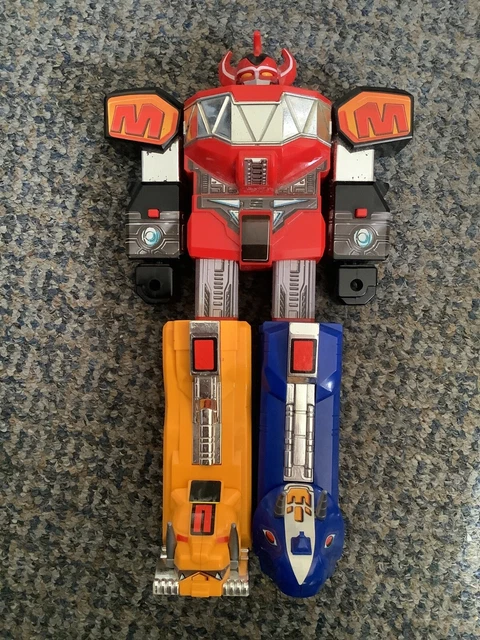 MIGHTY MORPHIN POWER Rangers Megazord Figure 1991 Bandai W Rocket Fists ...