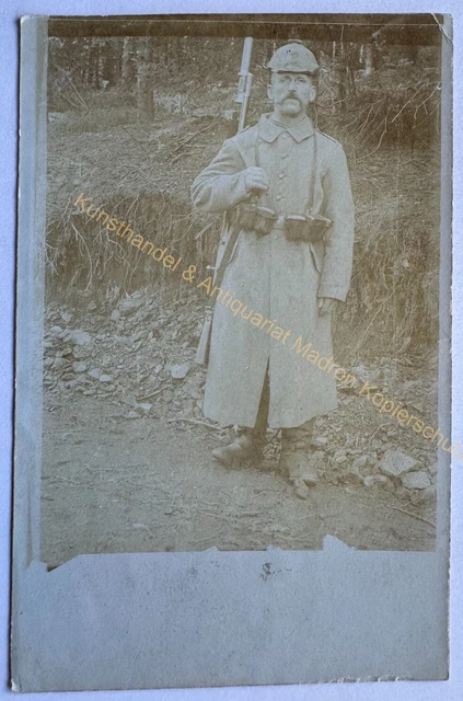 ORIG. FOTO AK Soldat WK1 WW1 Erster Weltkrieg Uniform um 1917 EUR 13,00 ...